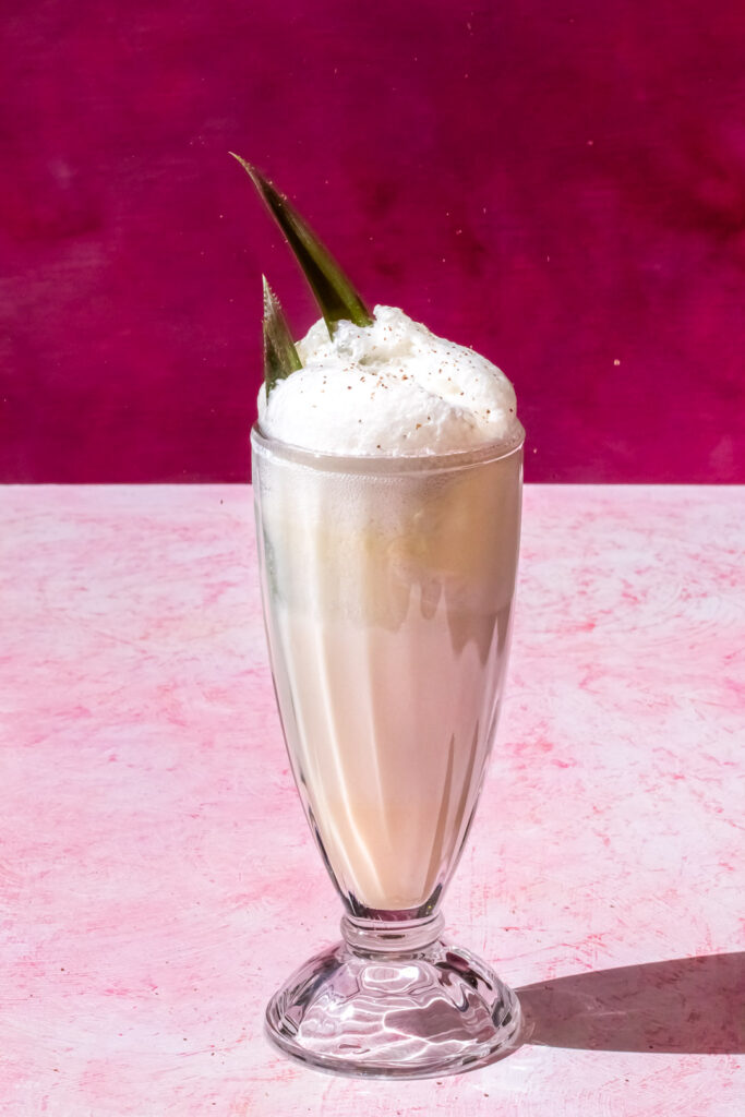 Pineapple pistachio cream lactart: Vintage style fancy soda fountain ...