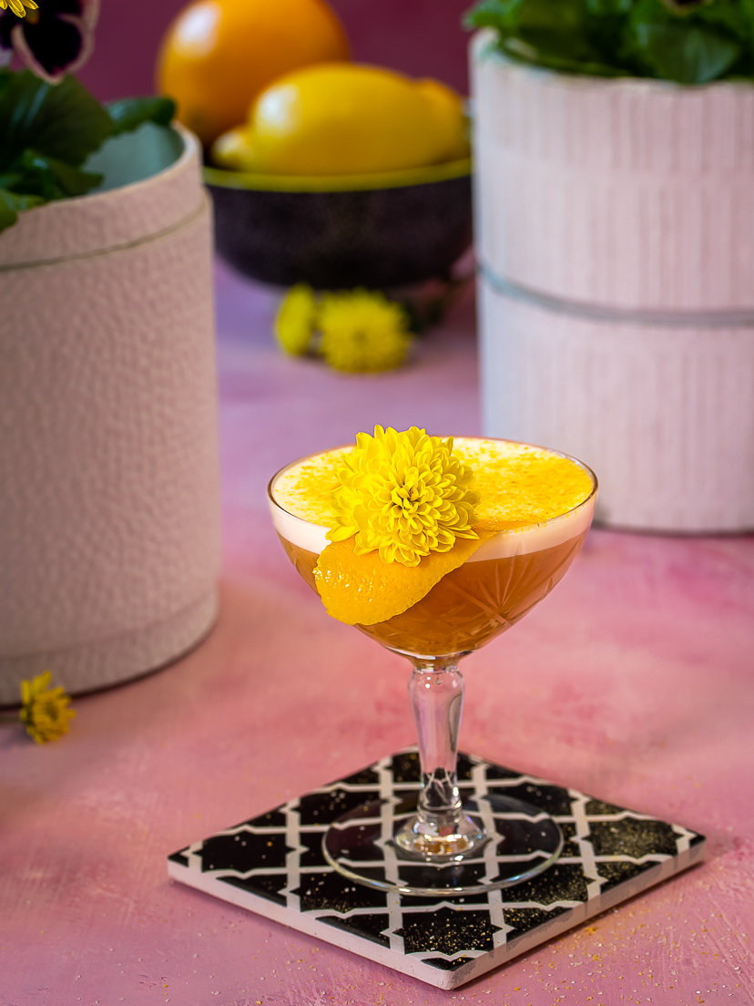 Fancy Honey Bee Cocktail - Peck of Pickles